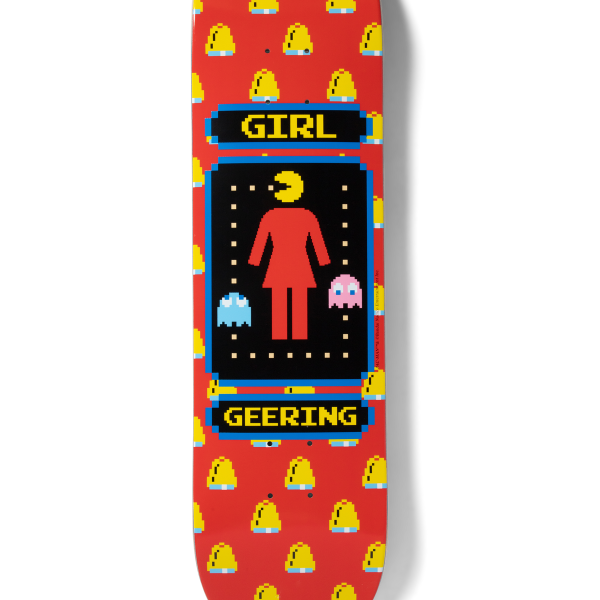 Girl Skateboard Deck Pac-Man Breana Geering 8" – Crailstore