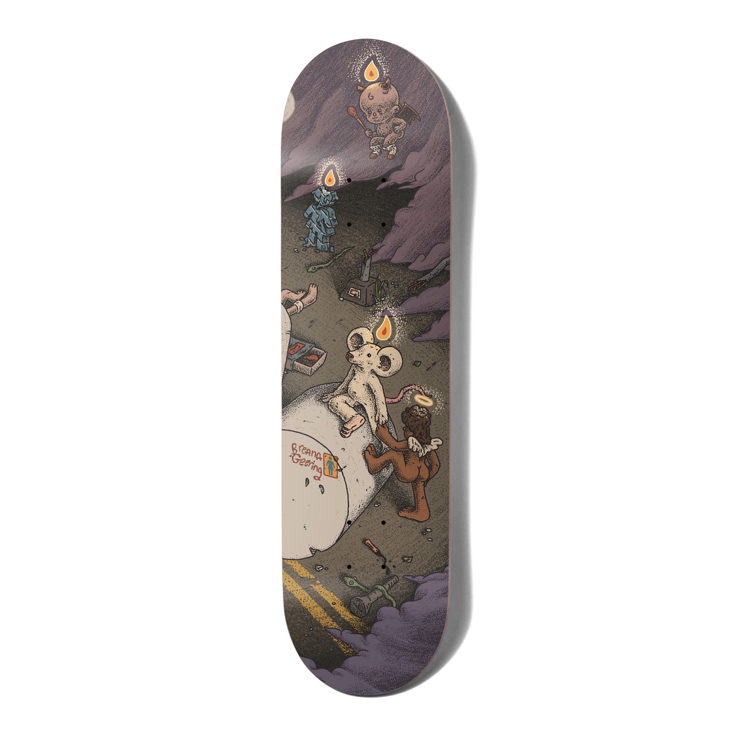Girl Skateboards Deck Monumental Breana Geering – Crailstore