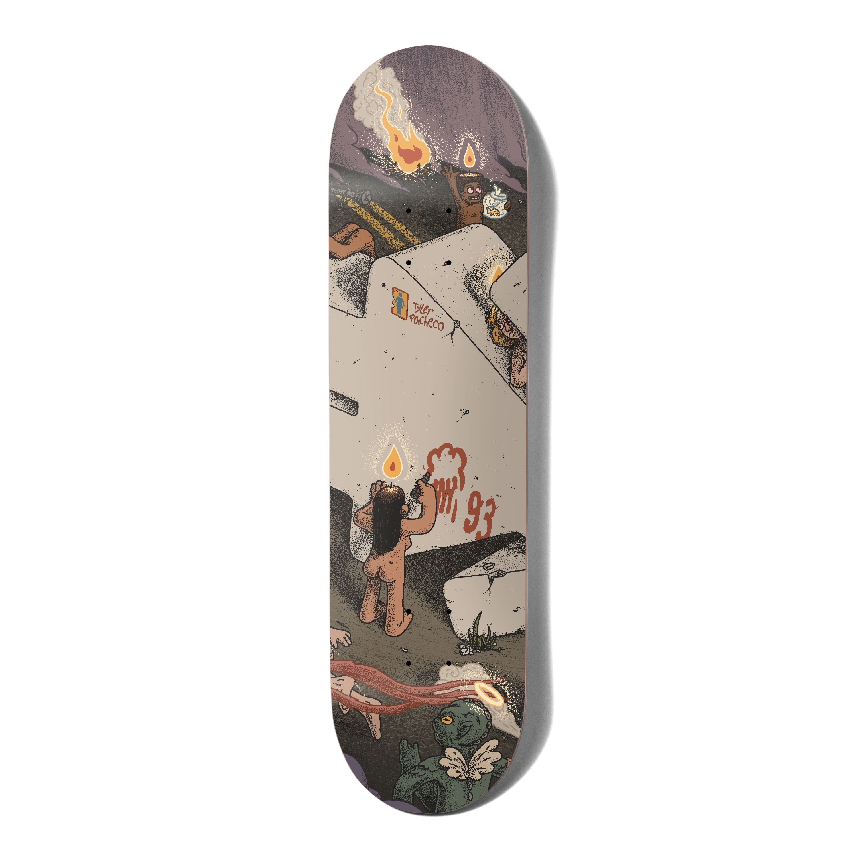 Girl Skateboards Deck Monumental Tyler Pacheco – Crailstore