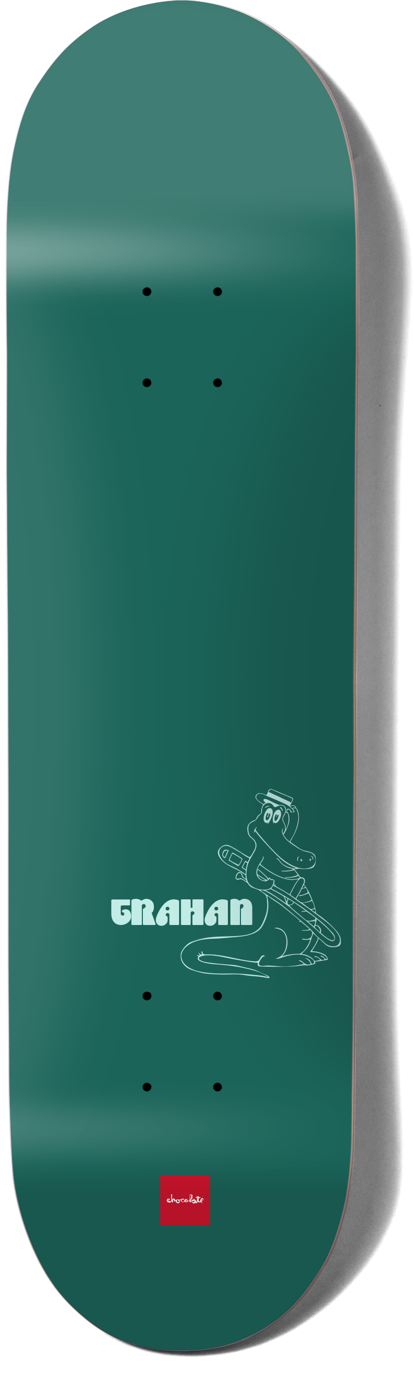 Chocolate Skateboard Deck Jazz Gator Jordan Trahan 8.5" – Crailstore