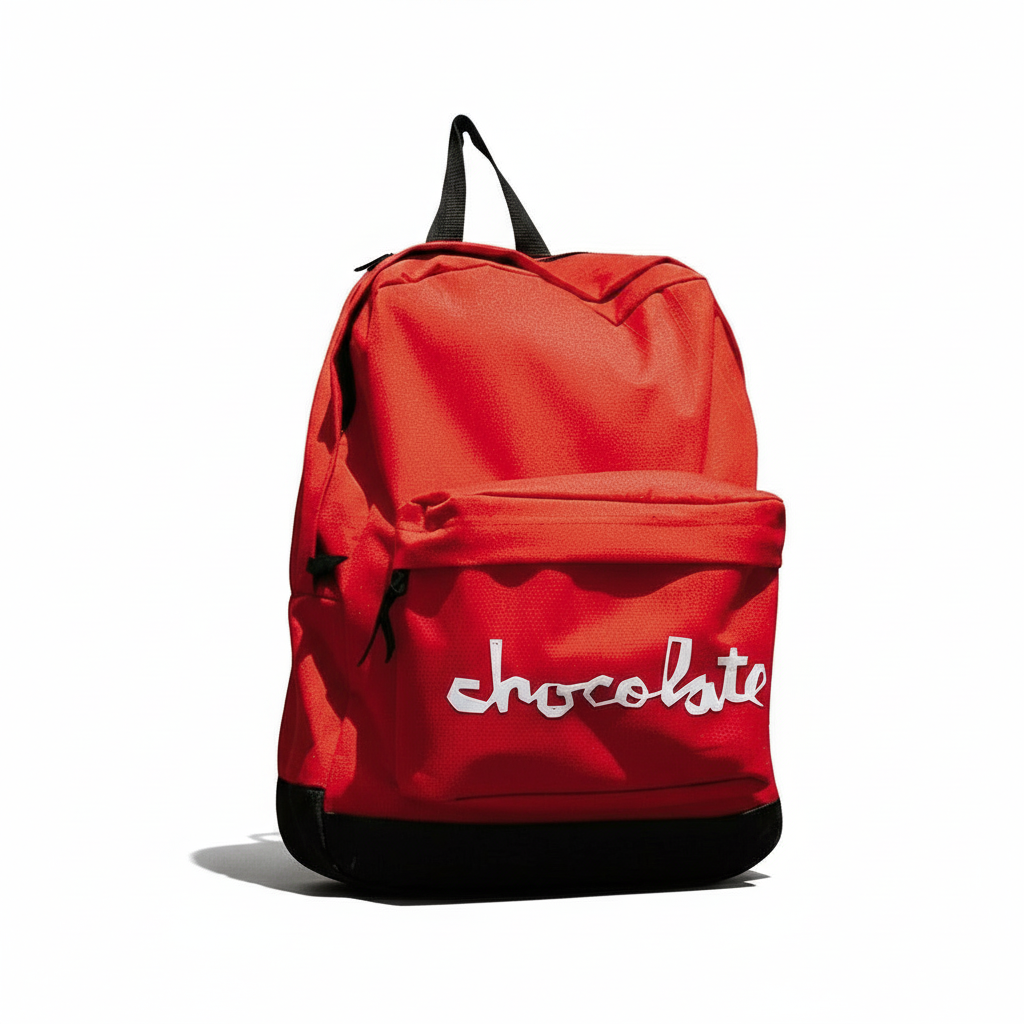 Chocolate Skateboards Simple Backpack Red – Crailstore