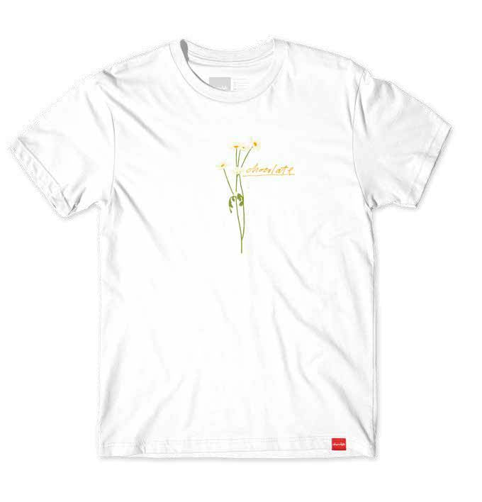 Chocolate Stems Tee White by Evan Hecox – Iconic Design - Crailstore