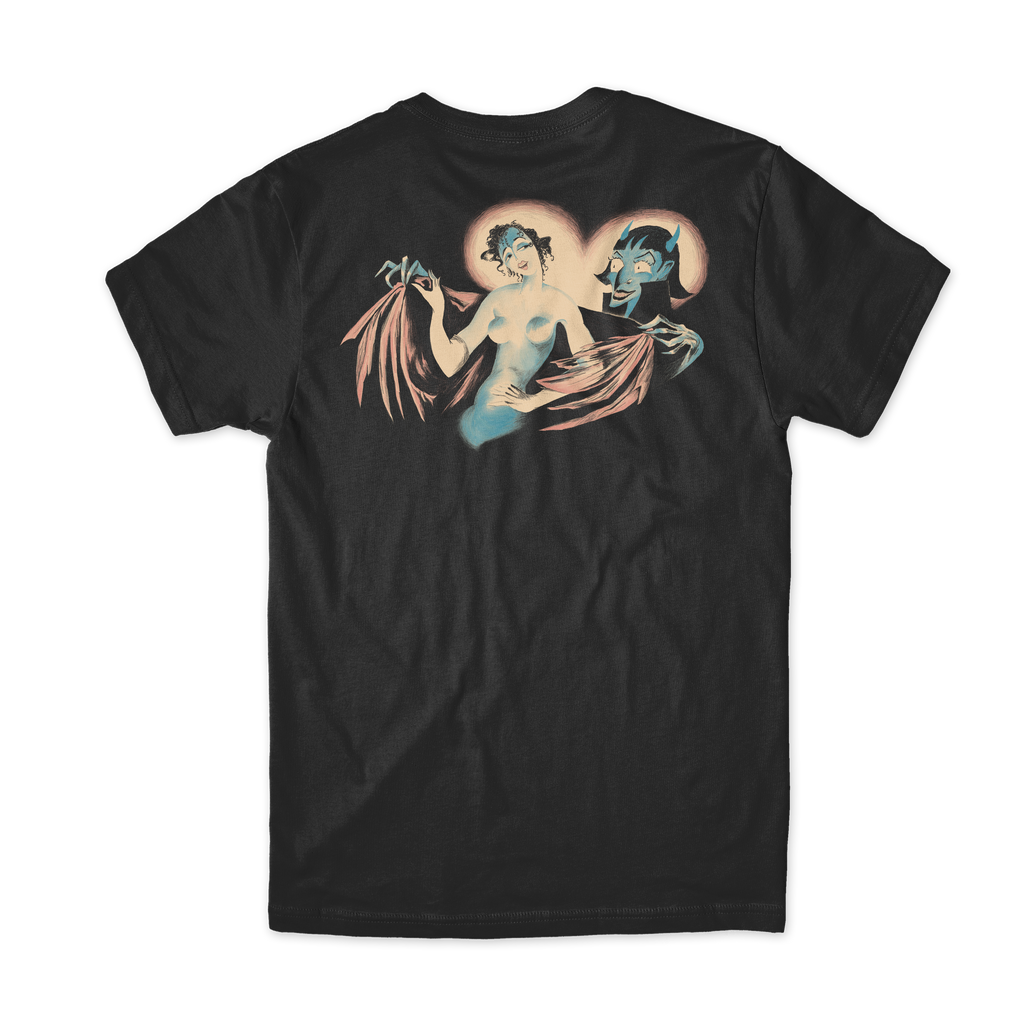 Girl Seductress Tee Black Crailstore